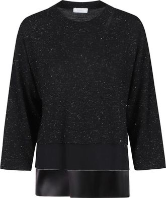 PESERICO Femme, Pulls, Noir, Taille: 44 FR Pull Peserico