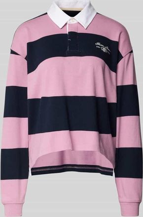 Guess Regular Fit Poloshirt mit Label-Stitching