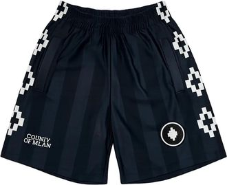 Marcelo Burlon Homme, Maillots de bain, Noir, Taille: XL Short Shorts