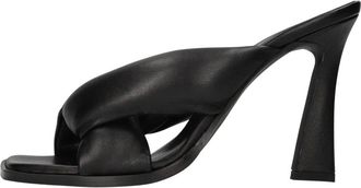 Pinko Pinko, Femme, Chaussures, Noir, Taille: 35 EU Mules en cuir