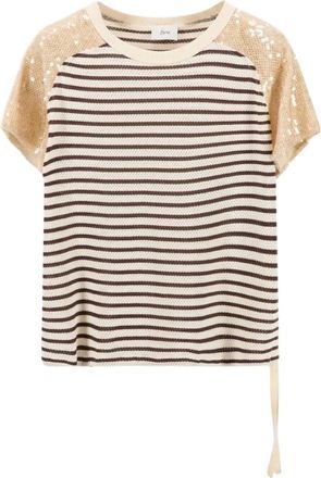 8pm 8Pm, Femme, Pulls, Multicolore, Taille: 40 FR Maille Boxy &agrave; Manches Courtes