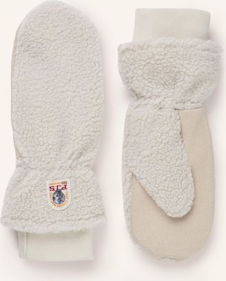 Parajumpers Parajumpers F&auml;ustlinge Ilova Aus Teddyfell weiss