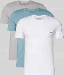HUGO BOSS Regular Fit T-Shirt Set aus reiner Baumwolle im 3er-Pack