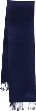Paul Smith écharpe en cachemire à franges - Bleu