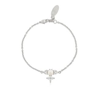 Vivienne Westwood Femme, Accessoires, Gris, Taille: ONE Size Bracelet avec logo