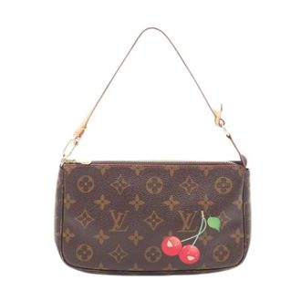 Louis Vuitton Pochette Pre-owned Monogram Cherry - Femme - Pre-owned - Brun - Taille: ONE Size