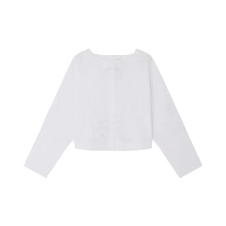 SOEUR Soeur, Femme, Blouses et Chemises, Blanc, Taille: 42 FR Hansel Embroidered Cotton Blouse