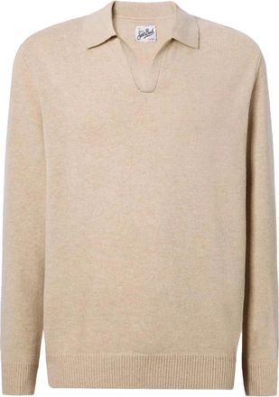 MC2 Saint Barth Homme, Pulls, Beige, Taille: XL Convent Alpaga