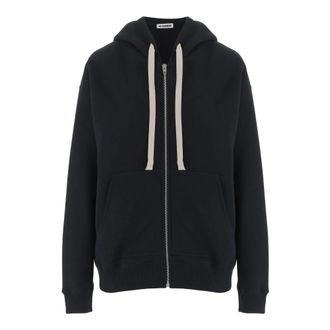 Jil Sander Zip-Through Hoodie - - Sweatshirts & Hoodies - Damen - Blau - S