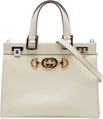 Gucci Sac Zumi Pre-owned - Femme - Pre-owned - Beige - Taille: ONE Size