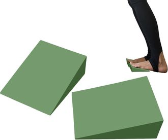 Generic Schrägbrett Zum Wadendehnen - Plattform Mit Verstellbarer Neigung, Rutschfeste Oberfläche, Langlebiges Material Mit Hoher Dichte | Unverzichtbares Fit