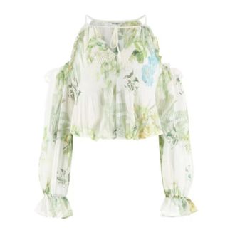 Guess Emily Cold Shoulder Top - - Blouses & Shirts - Damen - Wei&szlig; - L