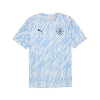 Puma Manchester City Aufw&auml;rmtrikot Herren, Accessoires, Blau, 3XL