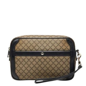 Gucci Sac pochette Diamante Pre-owned - Femme - Pre-owned - Beige - Taille: ONE Size