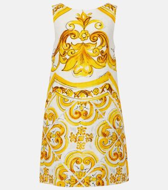 Dolce & Gabbana Minikleid Majolica