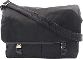 Prada Pre-owned Sac bandouli&egrave;re en nylon - Homme - Pre-owned - Noir - Taille: ONE Size
