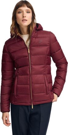 Polo Club Jacke Cara Ultralight granatrot mit Polo Club-Logo