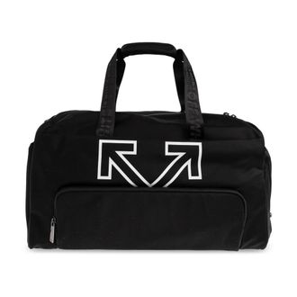 Off-white Homme, Sacs, Noir, Taille: ONE Size Heritage Sac de Sport