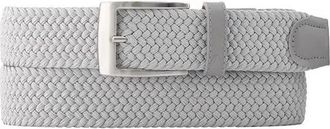 Alberto Herren G&uuml;rtel grau Textil