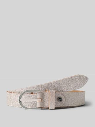 Tamaris G&uuml;rtel aus echtem Leder mit Glitzer