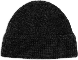 Norse Projects bonnet en maille côtelée - Gris