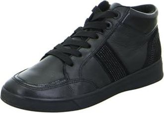 Ara Femme Rome Baskets mi-Hautes, Noir, 41 EU