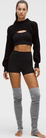 lululemon Bas de r&eacute;chauffement Evolution pour Femmes - Gris - Taille L/XL