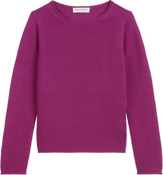 Marc O'Polo Damen, Strickwaren, Lila, XSGröße