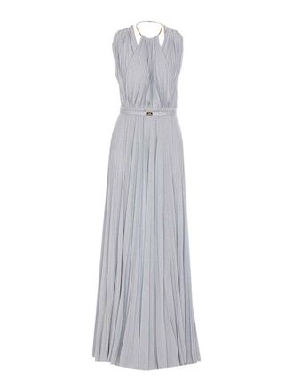 Elisabetta Franchi Maxi Robe - Bleu