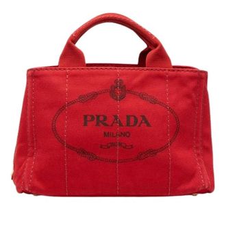 Prada Pre-owned Vintage Satchel - - Pre-owned - Damen - Rot - ONE SIZE