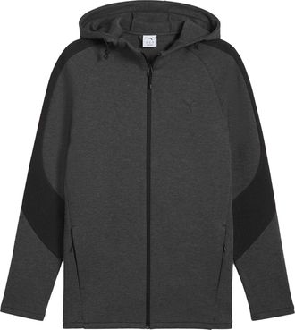 Puma Evostripe Hoodie mit durchgehendem Rei&szlig;verschluss f&uuml;r Herren (Dunkelgrau)