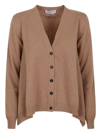 Alexander McQueen Geknöpfter Kaschmircardigan - Braun