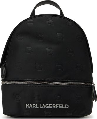 Karl Lagerfeld Rucksack KARL LAGERFELD A3W30122 Schwarz