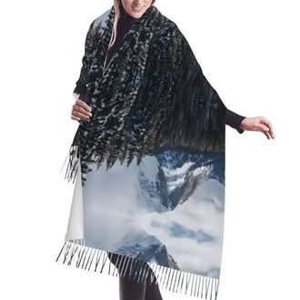 Generic Falaise Des Monts Smoky Mountains Au Canada Femme Ch&acirc;le Wrap &Eacute;l&eacute;gant Scarf Chaud Etole Pour Cadeau Mariage Soir&eacute;e Automne