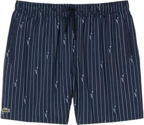 Lacoste Short de bain &agrave; rayures