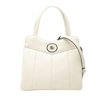 Gucci Sac &agrave; main vintage Pre-owned - Femme - Pre-owned - Blanc - Taille: ONE Size