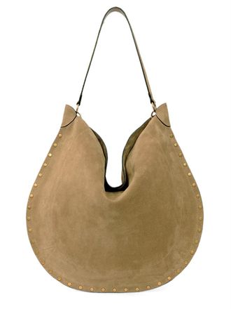 Isabel Marant Womens Hobo Bag Oskan Beige Handbags Hand