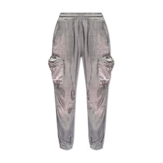 Diesel Silberne Damen Hose Fr&uuml;hling/Sommer - - Trousers - Damen - Grau - S