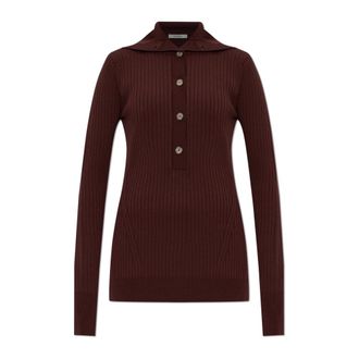 Entire studios Entire Studios, Femme, Pulls, Brun, Taille: 40 FR Top c&ocirc;tel&eacute;