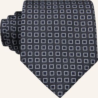 HUGO BOSS Krawatte blau