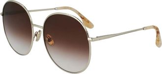 Victoria Beckham Femme, Accessoires, Jaune, Taille: ONE Size Vb224S-702 Lunettes de soleil