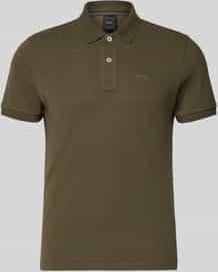 Geox Slim Fit Poloshirt mit Logo-Stitching