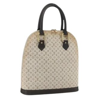 Louis Vuitton Sac &agrave; main en toile Pre-owned - Femme - Pre-owned - Beige - Taille: ONE Size