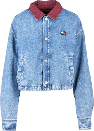 Tommy Jeans Femme, Vestes, Bleu, Taille: 40 FR Denim Jacket