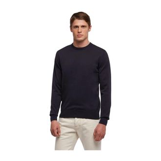 Brooks Brothers Baumwoll-Rundhals - - Knitwear - Herren - Blau - S