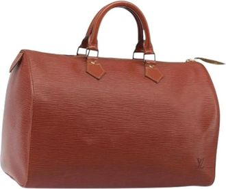 Louis Vuitton Sac &agrave; main en cuir Epi Pre-owned - Femme - Pre-owned - Brun - Taille: ONE Size