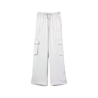Twinset Femme, Pantalons, Gris, Taille: 36 FR Pantalon Cargo