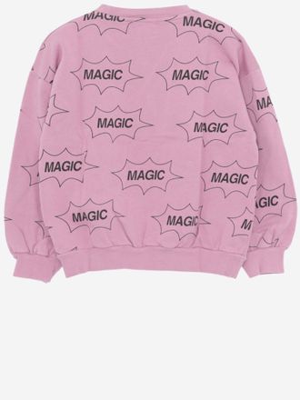 Bobo Choses Girls Hooded Sweatshirt Pink Organic Cotton Hoods & Sweatshirts