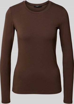 Max Mara Regular Fit Langarmshirt aus Viskose-Mix Modell MULTI