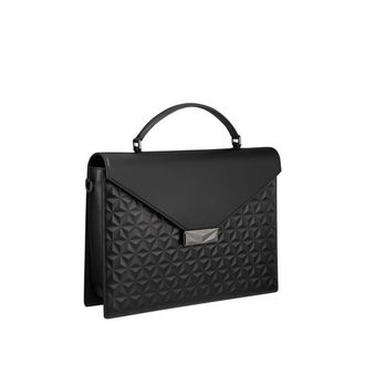 S.T. Dupont Porte document Apex en cuir